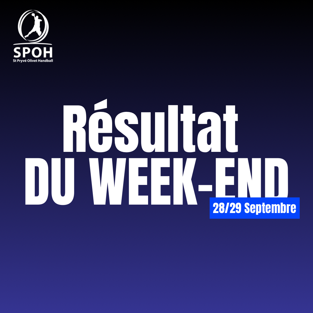 Tous les résultats du 28 et 29 septembre 2024